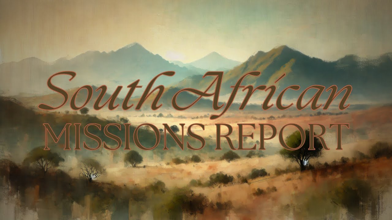 Ben Little - 9/29/24 - South African Mission Report - YouTube