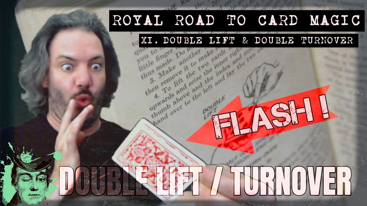 DOUBLE LiFT and DOUBLE TURNOVER ROyAL ROAD to CARD MAGiC live magic ...