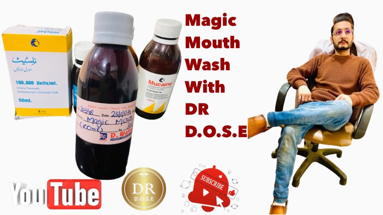 Magic Mouth wash | Dispensing | DR D.O.S.E - YouTube