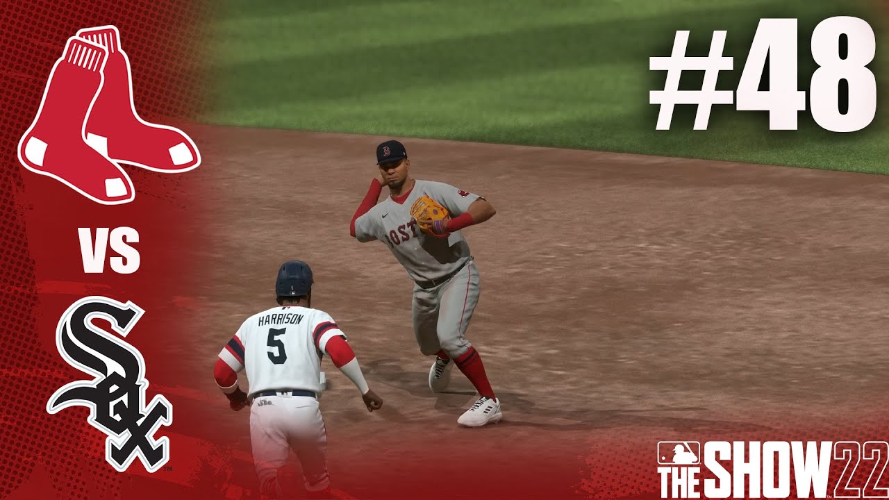 MLB 22 The Show | Red Sox Franchise Mode | #48 | vs Chicago White Sox ...