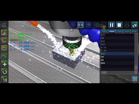 Pocket Milling 2d Program For Beginners | Class #5 | Vmc 2d & Macro ...