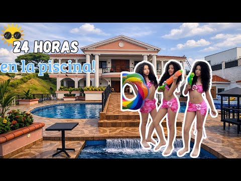 24 horas en la piscina 