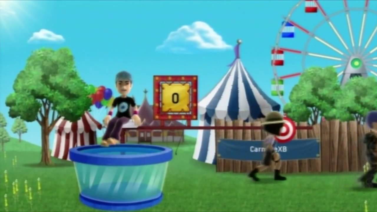 NXE- Avatar Dunk Tank Game on Xbox 360 - YouTube