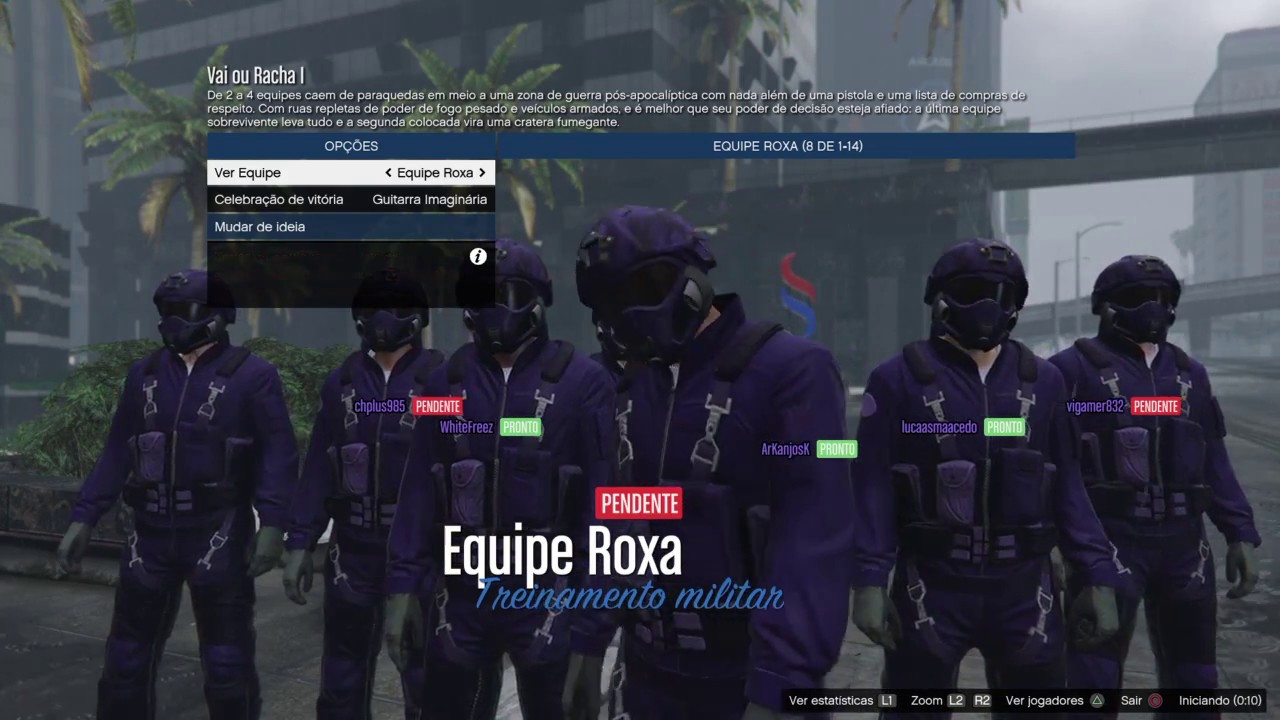 Grand Theft Auto V Vai ou Racha Em Dobro XP R$ - YouTube