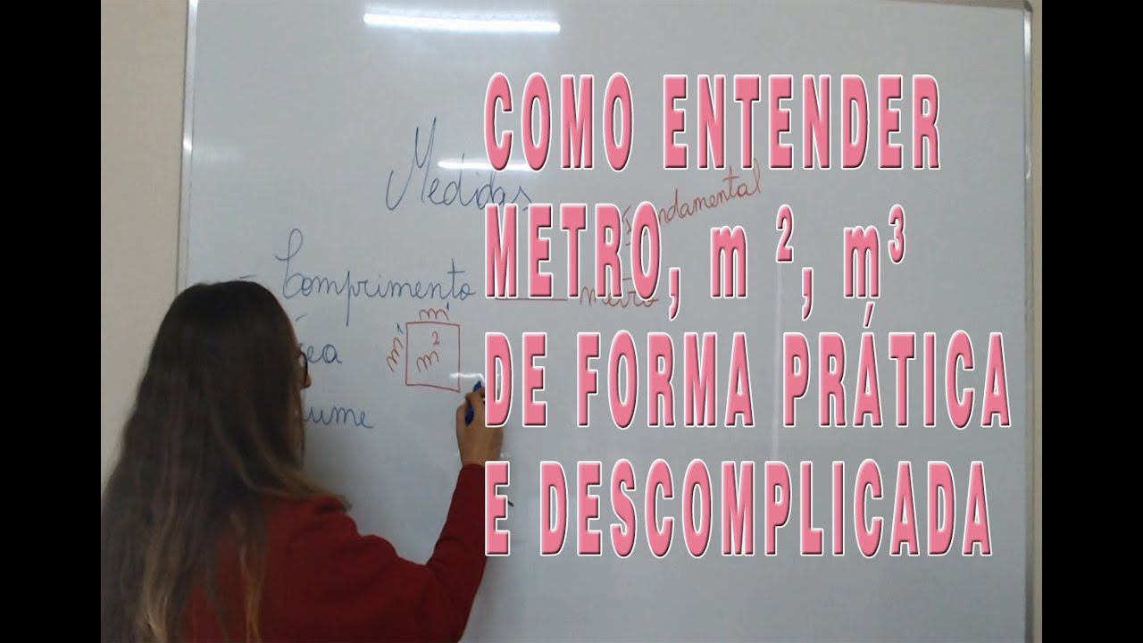 Medidas de comprimento, área e volume - YouTube