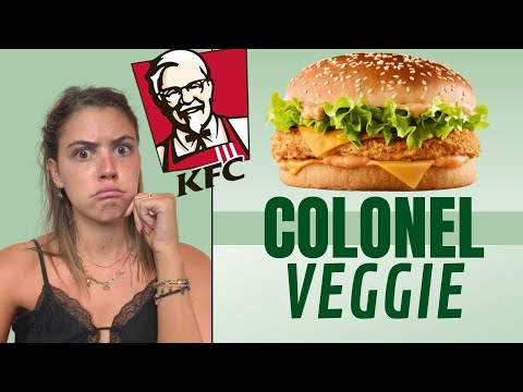 LES NOUVEAUTEES DE CHEZ KFC (COLONEL VEGGIE ET CROUSTI GLACE) - YouTube