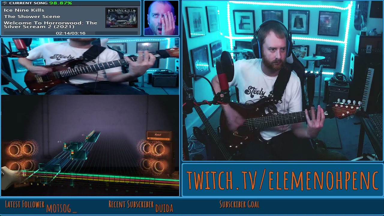 [ROCKSMITH CDLC] Ice Nine Kills - The Shower Scene (Lead 98.86) - YouTube