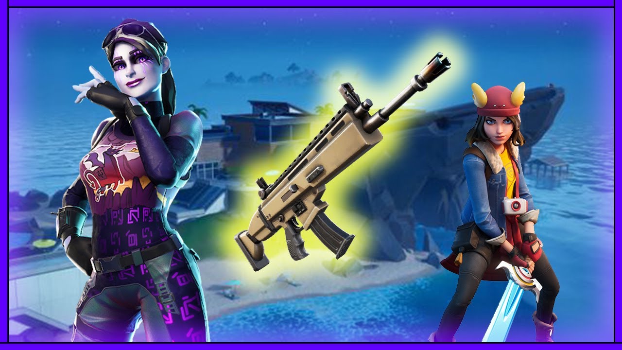 Ganando con la SCAR MÍTICA de SKYE | Fortnite | El Cojazo - YouTube