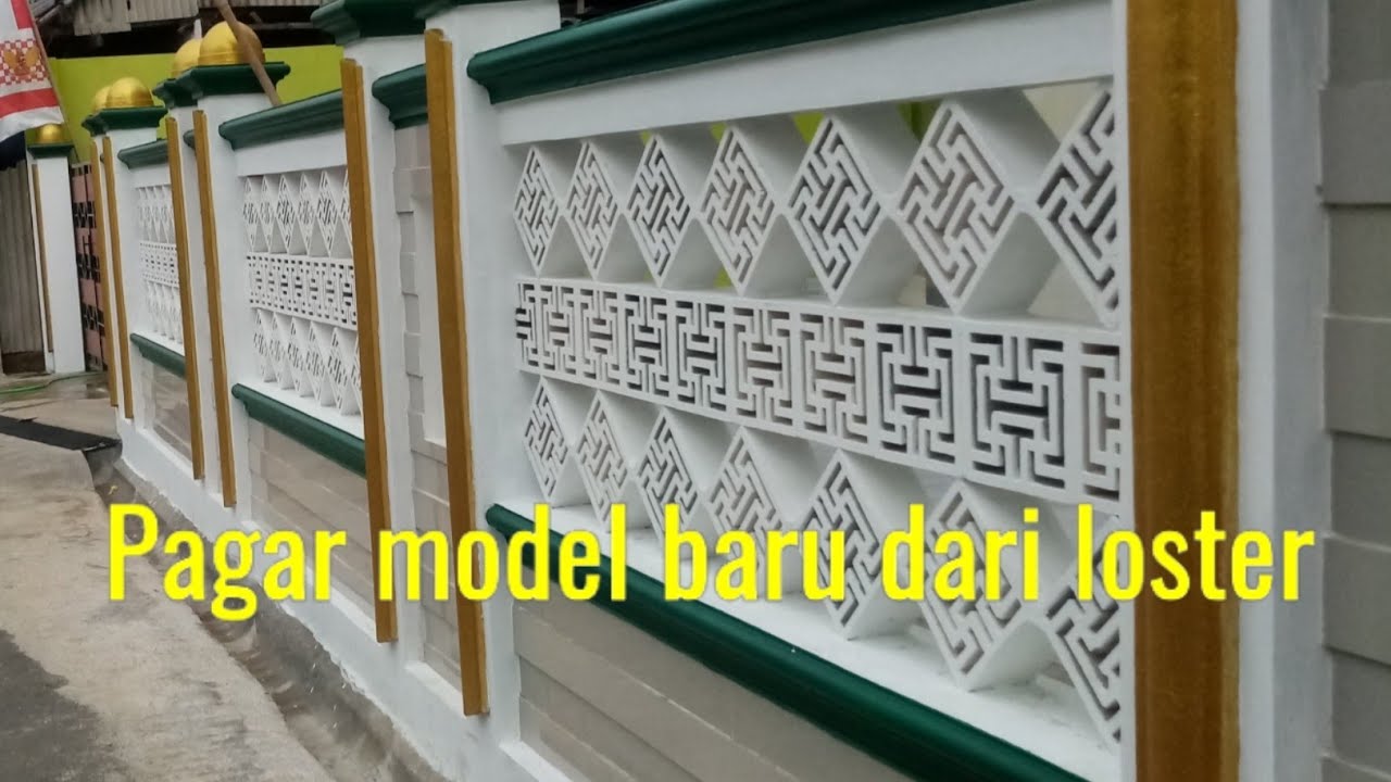 Pagar mewah dari loster - YouTube