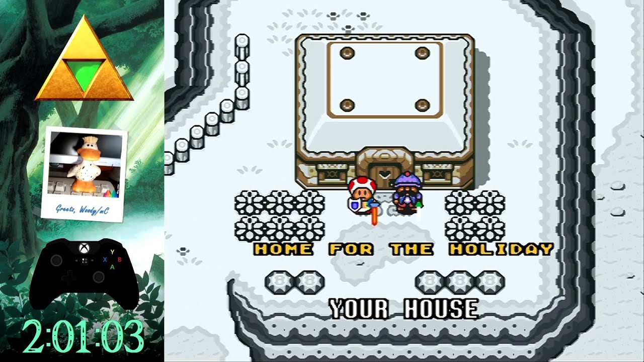 Zelda ALttP Christmas Festive Randomizer / 2h01m03s / 23-Dec-2022 - YouTube