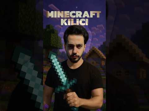 Minecraft Elmas Kılıcı Yaptım