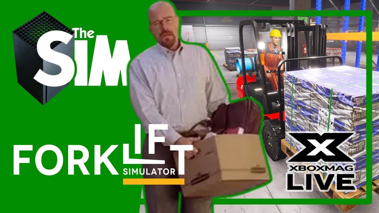 [FR] Forklift Simulator - Découverte sur Xbox Series X - YouTube