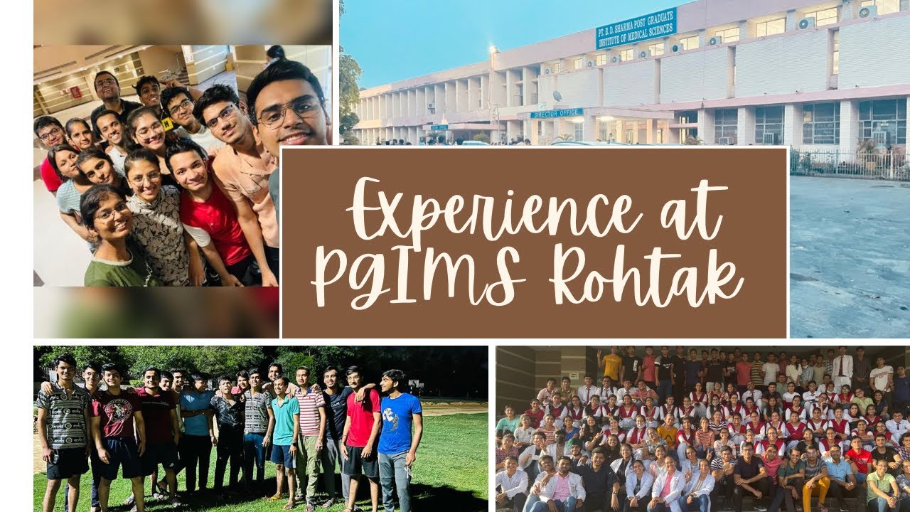 Moments at PGIMS Rohtak 🩺|| Medical College…⚕️|| 1st Year Life ️ - YouTube