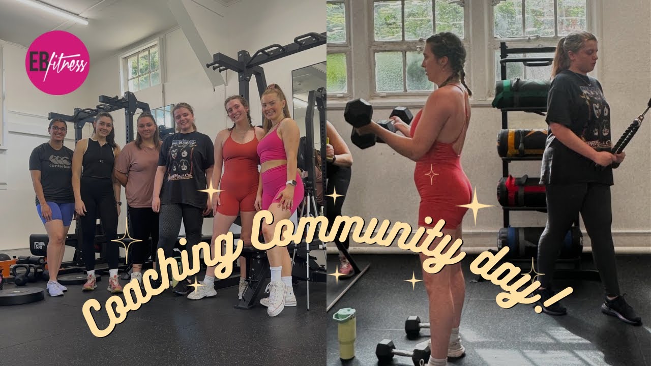 COACHING COMMUNITY DAY! vlog - YouTube