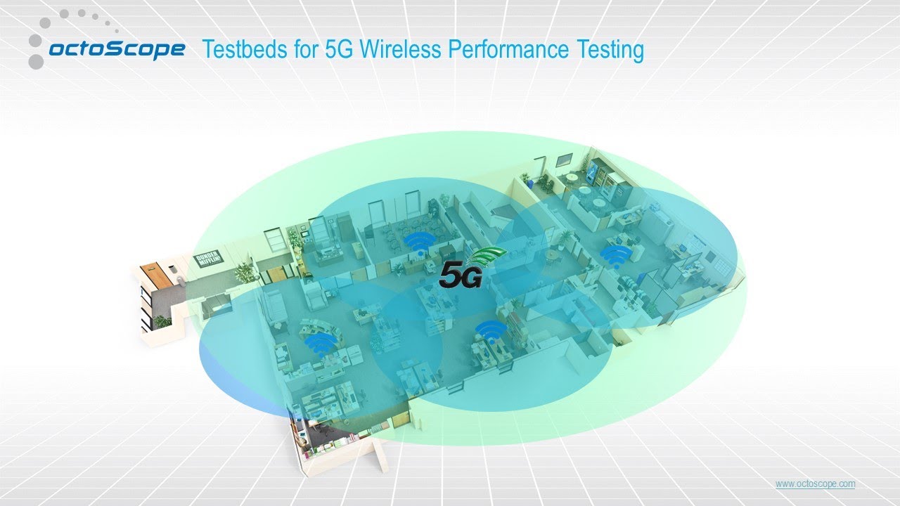 octoScope testbeds for 5G wireless performance testing - YouTube