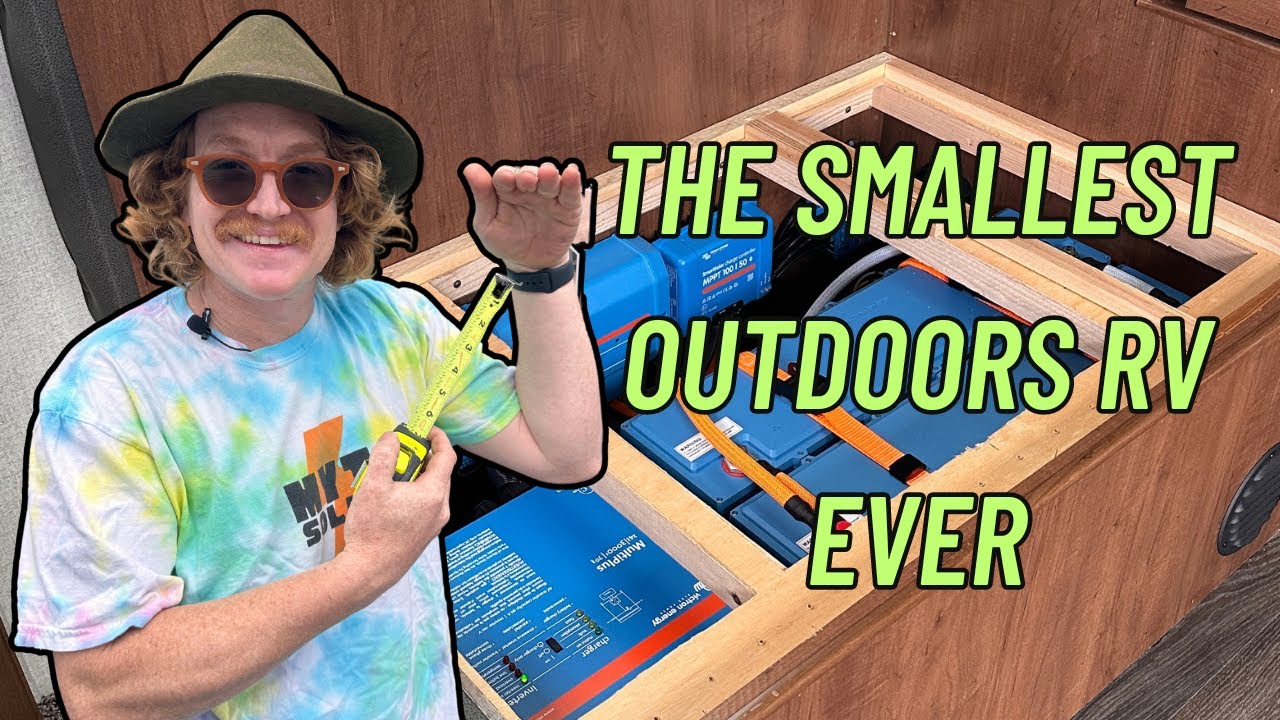 We installed a 24V solar system in the smallest Outdoors RV EVER | '24 ...