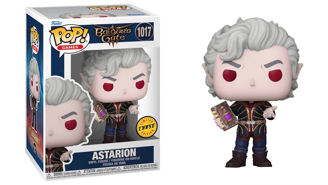 Astarion CHASE | Baldur's Gate 3 Funko Pop 1017 | Unboxing - YouTube