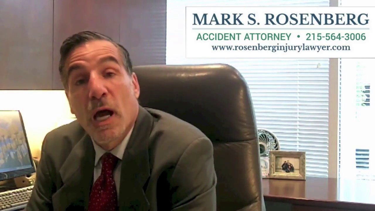 Do I Have a Personal Injury Case? Advice from Mark S. Rosenberg - YouTube
