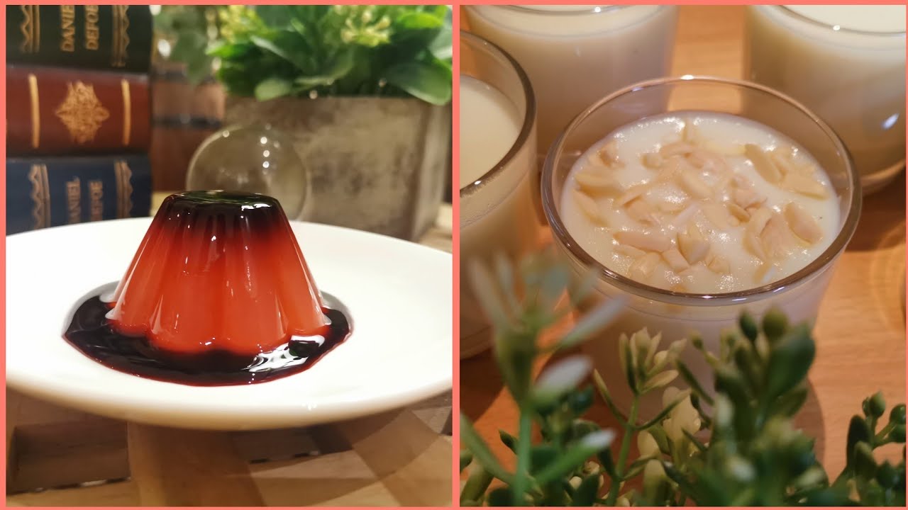 حلا رمضاني(4) الماسية حجازية💎 ️+مهلبية 😋 Al Masiya is a Hijazi pudding ...