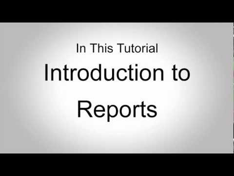 I. Introduction to Reports - Salesforce.com Training - Administration ...