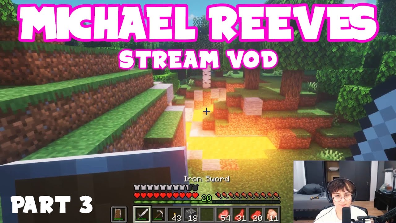 MICHAEL REEVES First TWITCH STREAM VOD (PART 3) ft. Lily, Fed ...