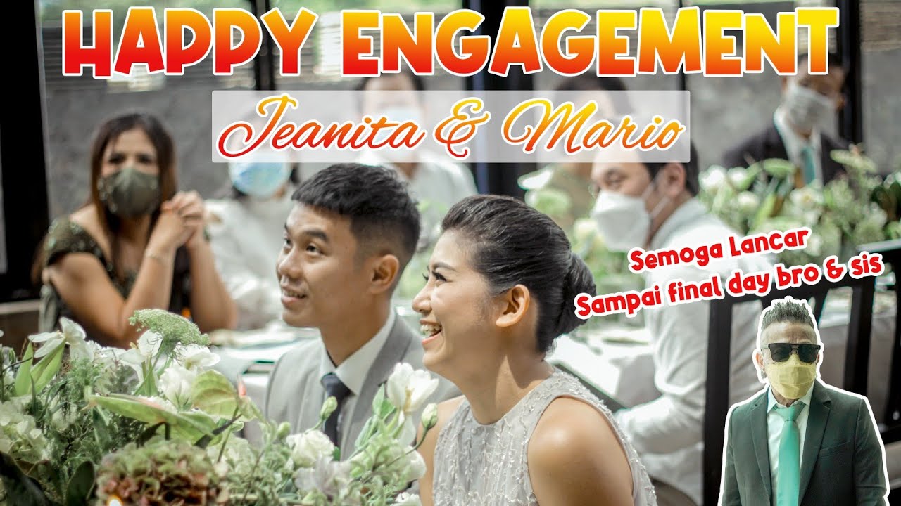 HAPPY ENGAGEMENT ANAK OPA JEANITA ADELINE & ALBERT MARIO| Mohon doa ...