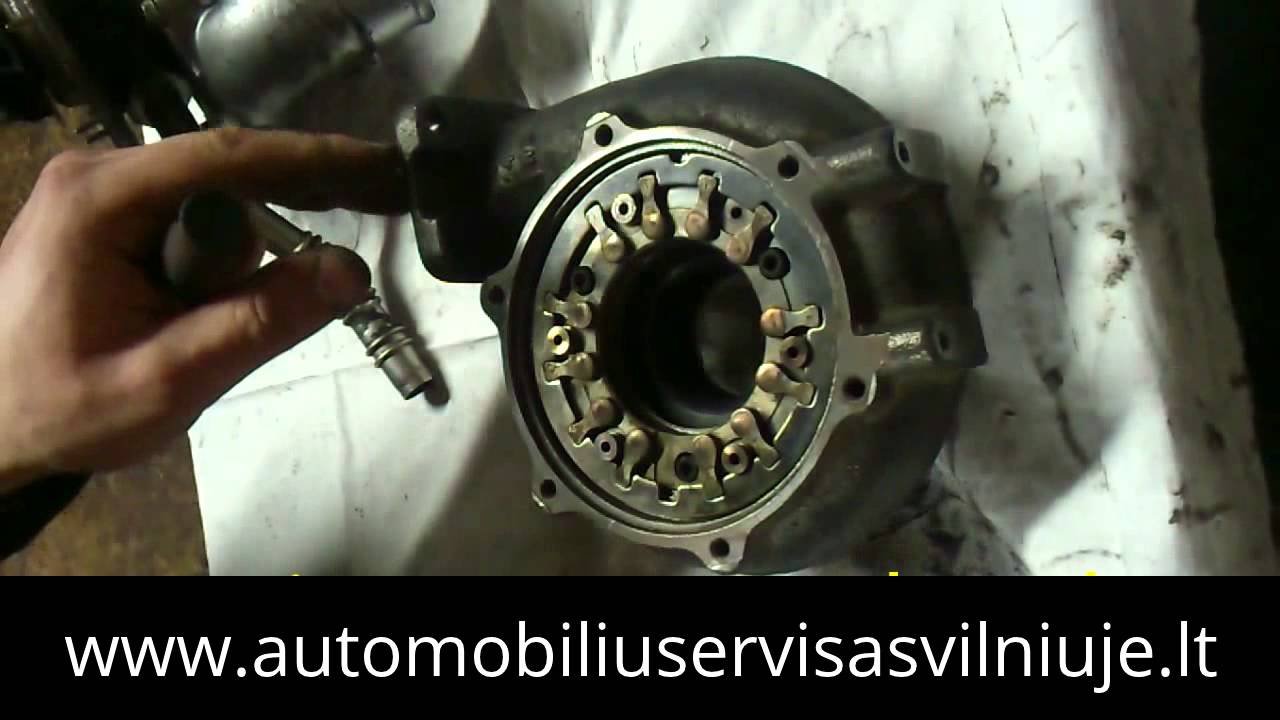 VGT turbo vane cleaning,Turbinos valymas 3 dalis - YouTube