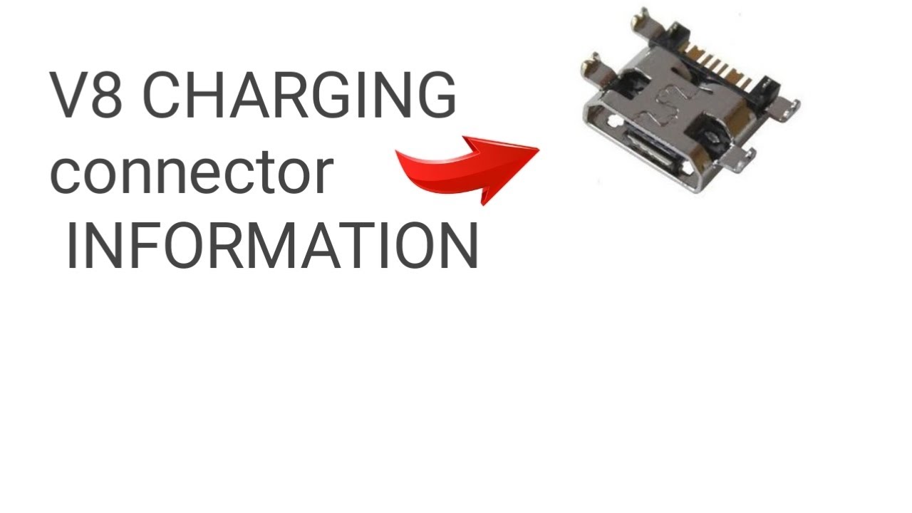 #tranding V8 charging CONNECTOR INFORMATION - YouTube