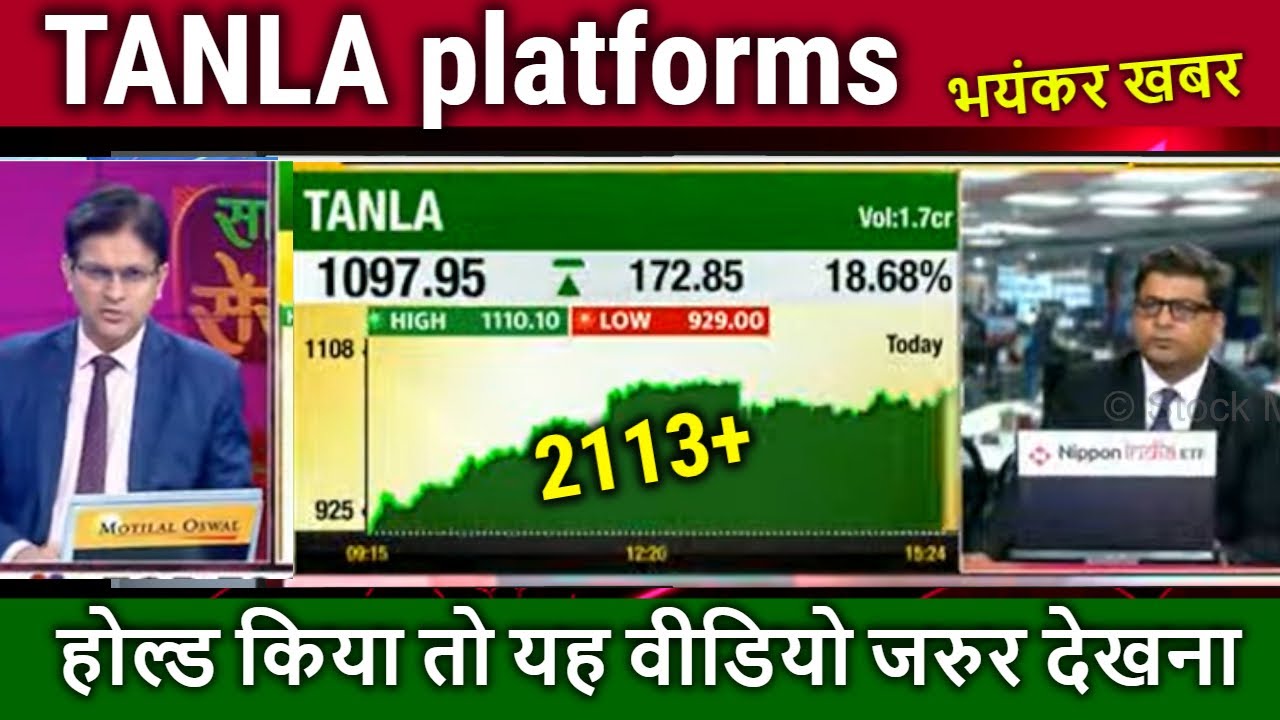 TANLA platforms latest news,tanla platforms share analysis,tanla ...