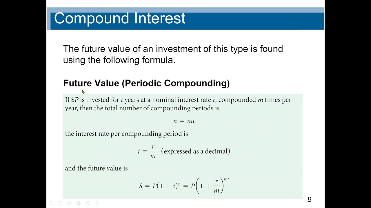 Precalculus: How to Find a Compound Interest and Geometric Sequences ...