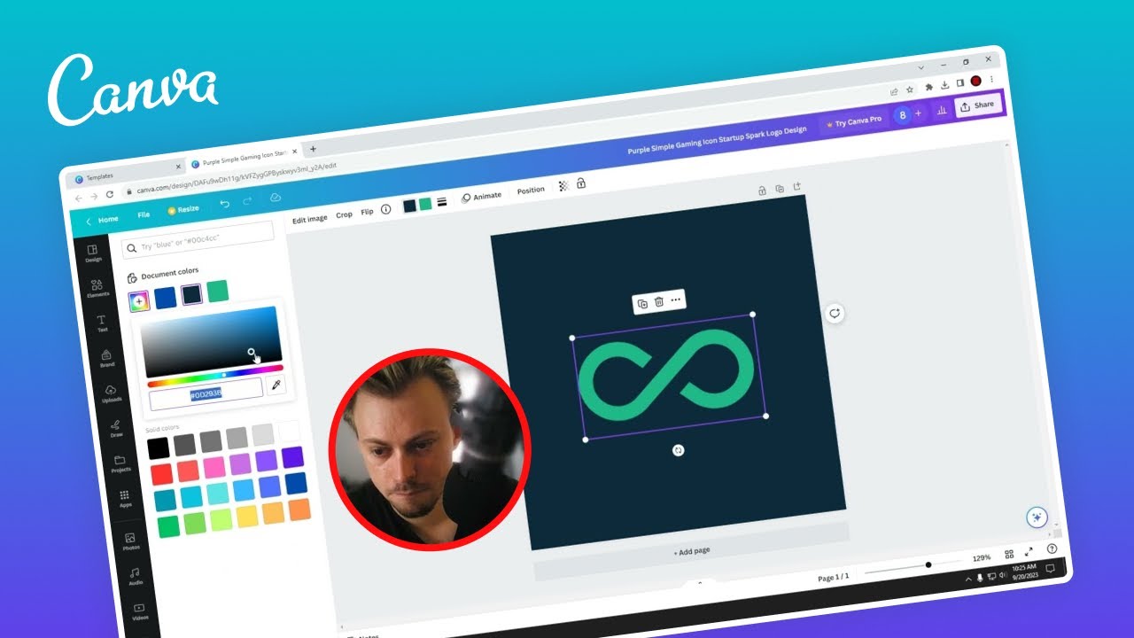 How do I make an app icon in Canva - YouTube