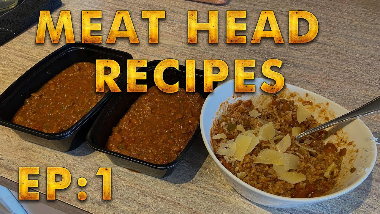 Meat Head Recipes EP:1/Macro Friendly Chili🍗💪 - YouTube