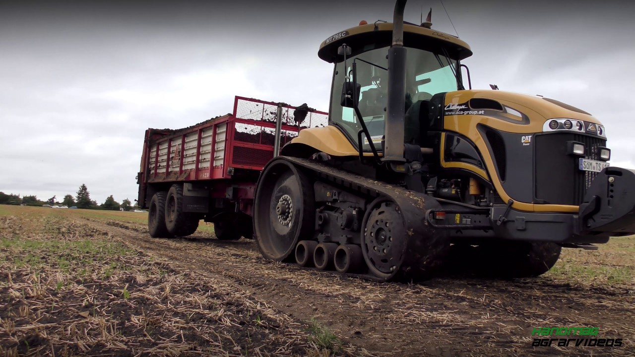 CHALLENGER MT 765C IN THE MUD | MANURE SPREADING | ANNABURGER HTS 22.04 ...