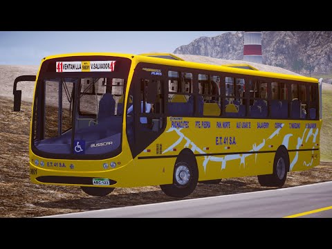 *LANZAMIENTO* Skin E.T. 41 S.A.[Ruta 9801]|Busscar Urbanuss Pluss MB OF ...