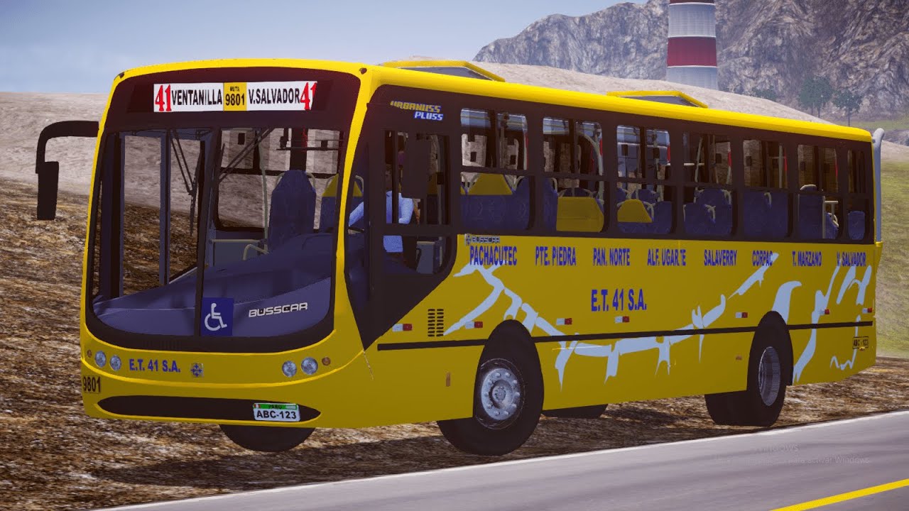 *LANZAMIENTO* Skin E.T. 41 S.A.[Ruta 9801]|Busscar Urbanuss Pluss MB OF ...