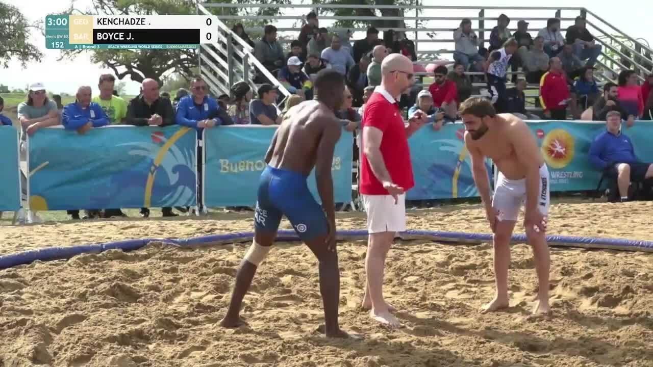 A | Round 3 • Men's BW 80Kg • Nika KENCHADZE (GEO) vs. Justin BOYCE ...