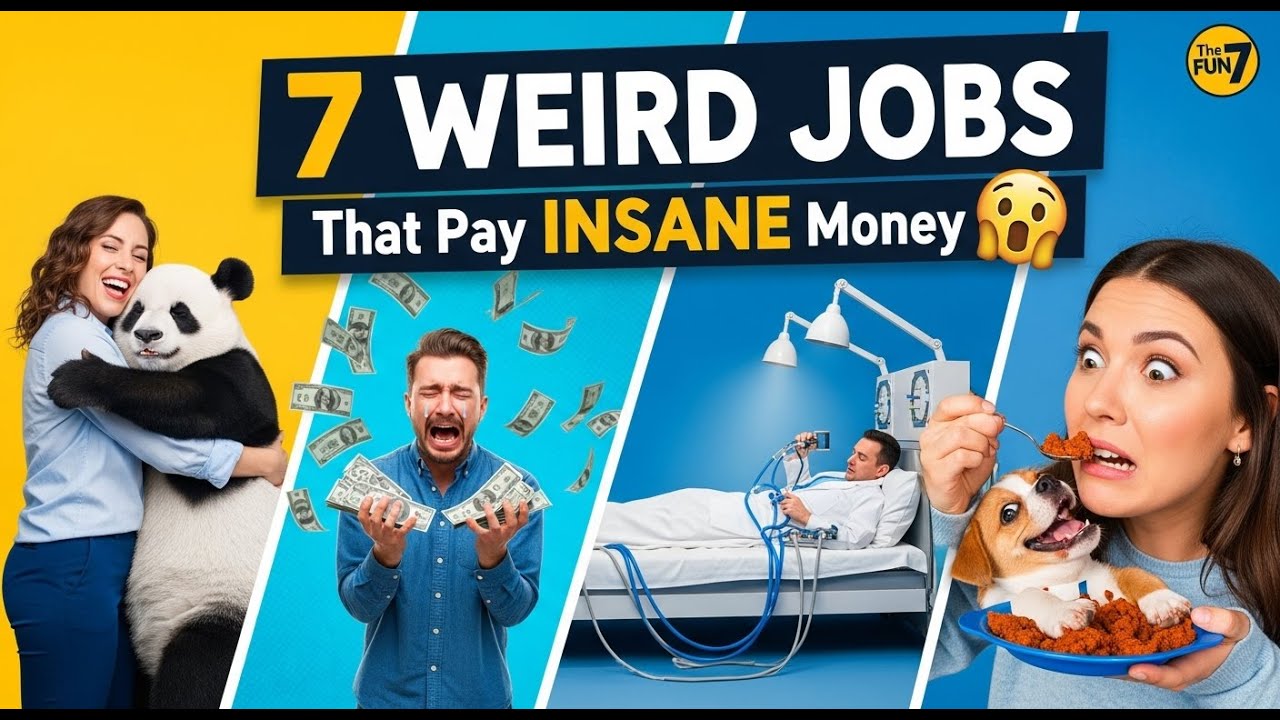 7 WEIRD JOBS THAT ACTUALLY PAY INSANE MONEY - YouTube