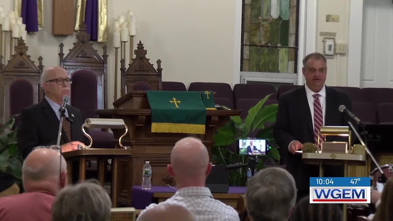 Quincy’s mayoral debate held between Troup and Brink at First Baptist ...