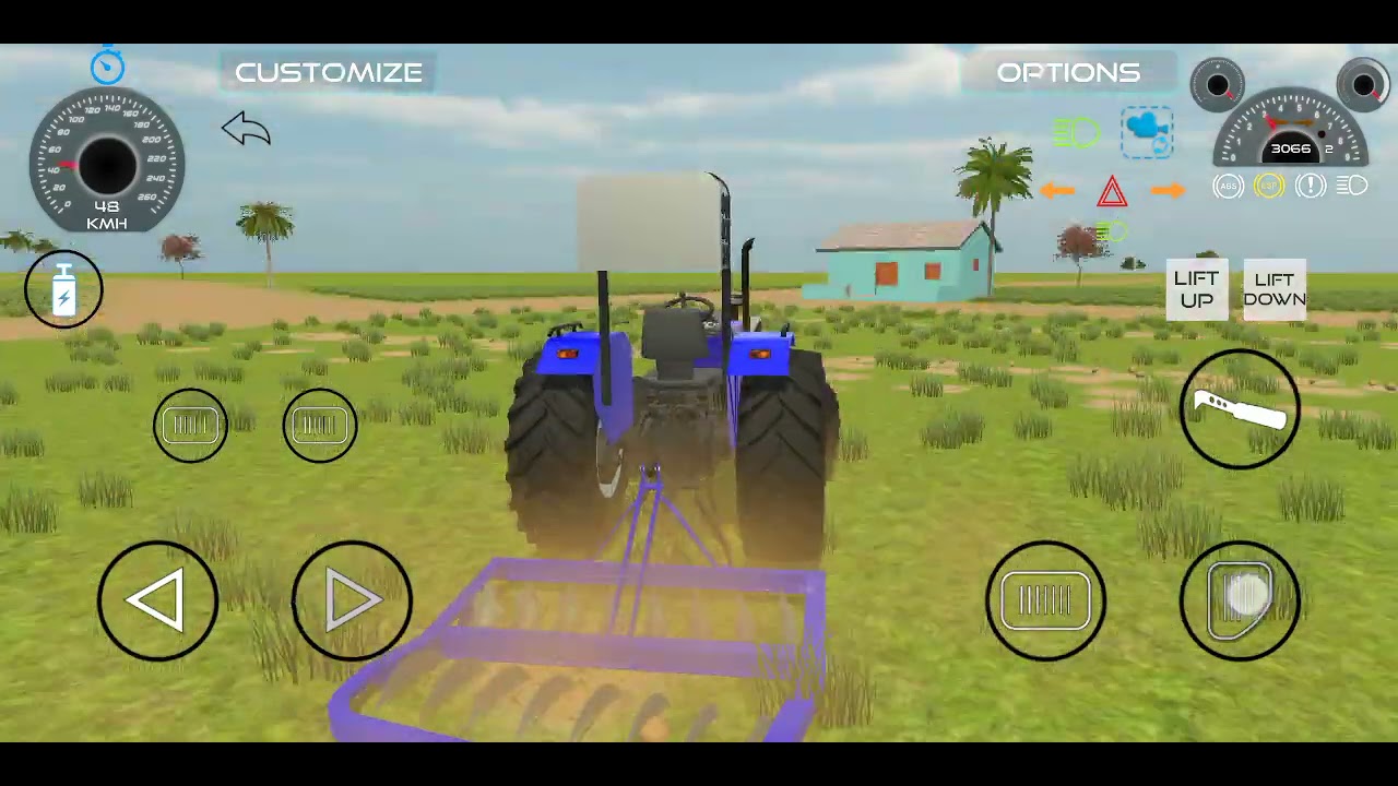 Indian Tractor farming video ll Indian tractor simulator ll Tractor ...