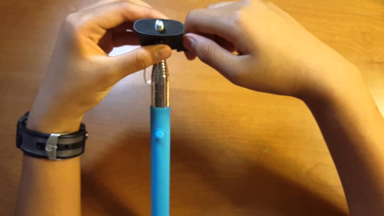 My very first selfie stick!!! - YouTube