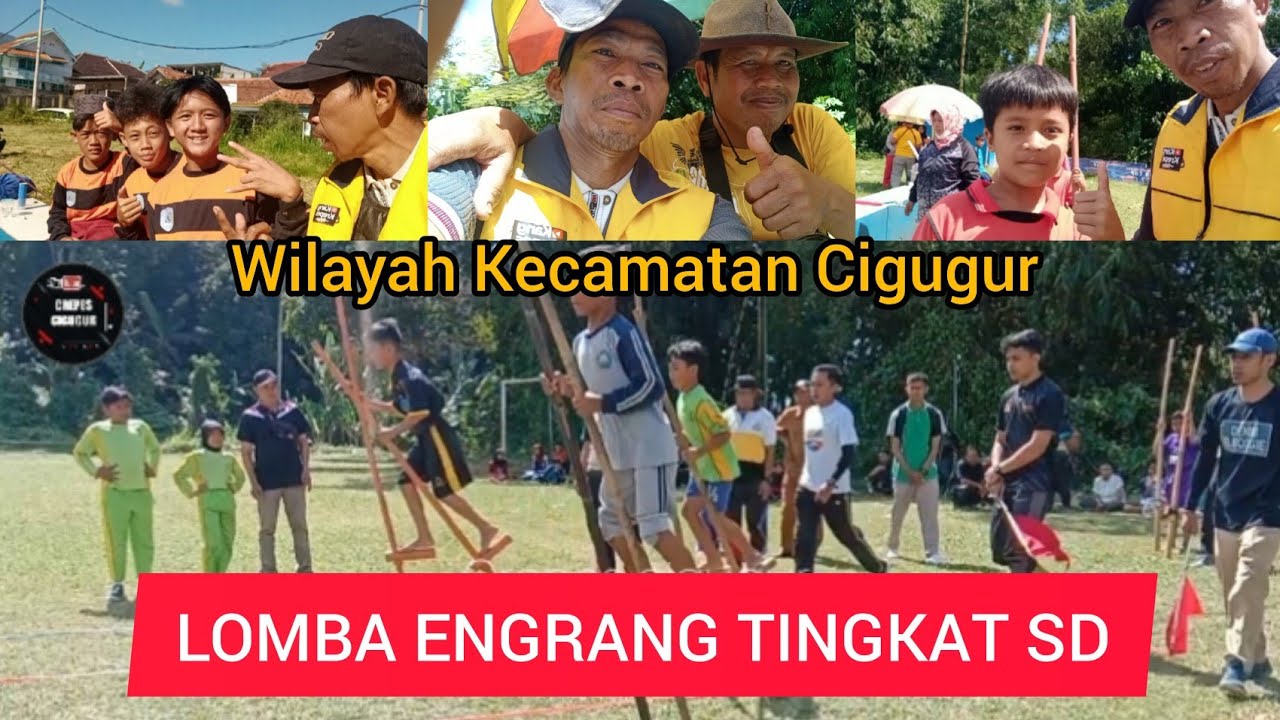 Lomba Engrang Tingkat SD Wilayah cigugur|| Lapangan Pasir - YouTube
