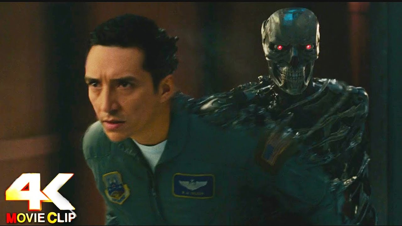 Terminator: Dark Fate (2019) - Battle in factory scene [4K 60fps] - YouTube