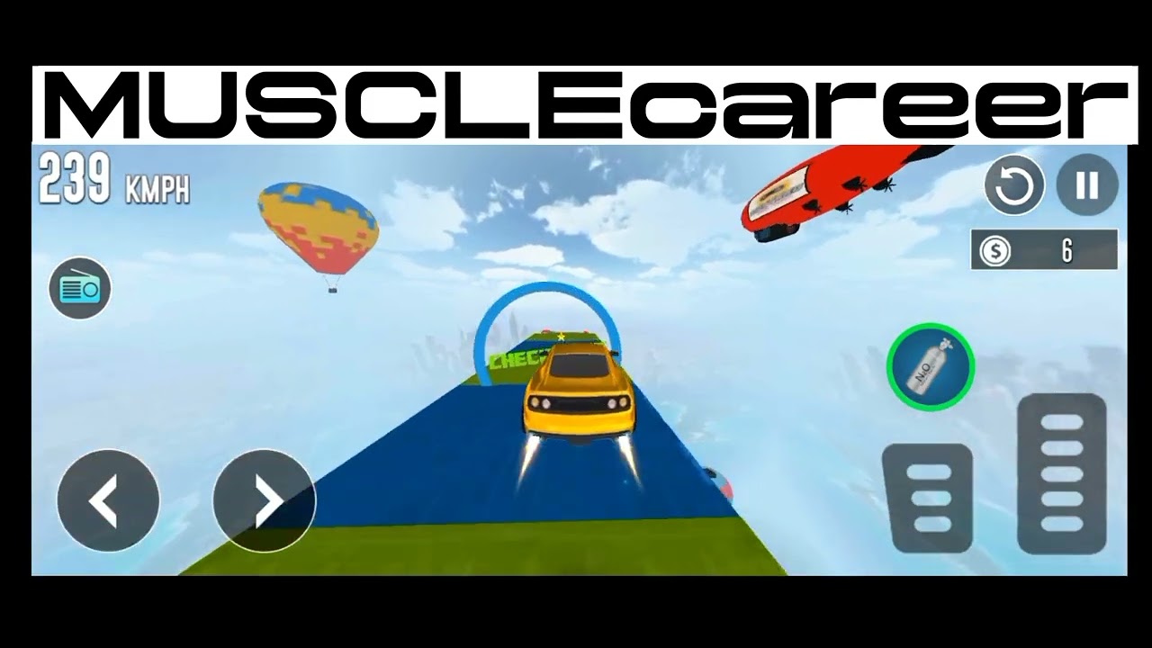 Bermain Game MOBIL SPORT | MuscleCar Stunts_Game CAREER Belum Lolos ...
