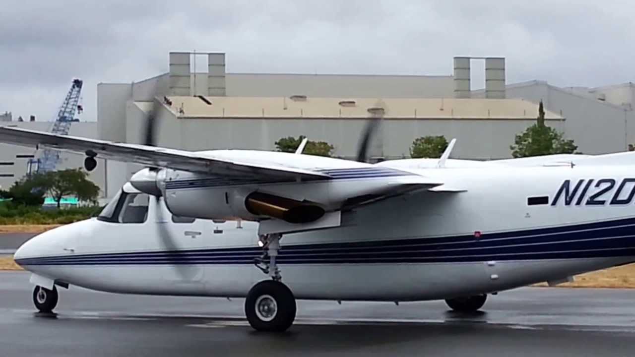 Rockwell 690 Turbo Commander - YouTube