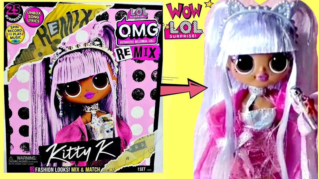 NEW LOL OMG Kitty K Unboxing / НОВЫЕ ЛОЛ ОМГ РАСПАКОВКА / LOL surprise ...
