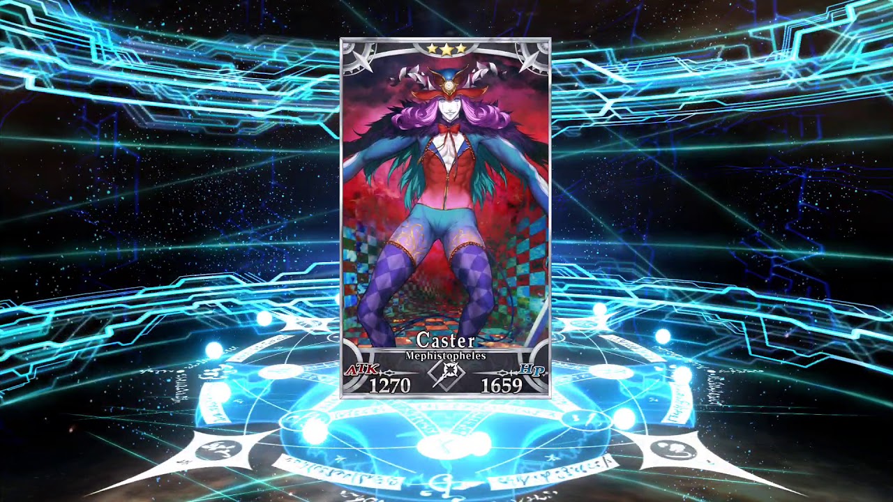 Fate Grand Order 3rd Anniversary GSSR Caster banner roll - YouTube