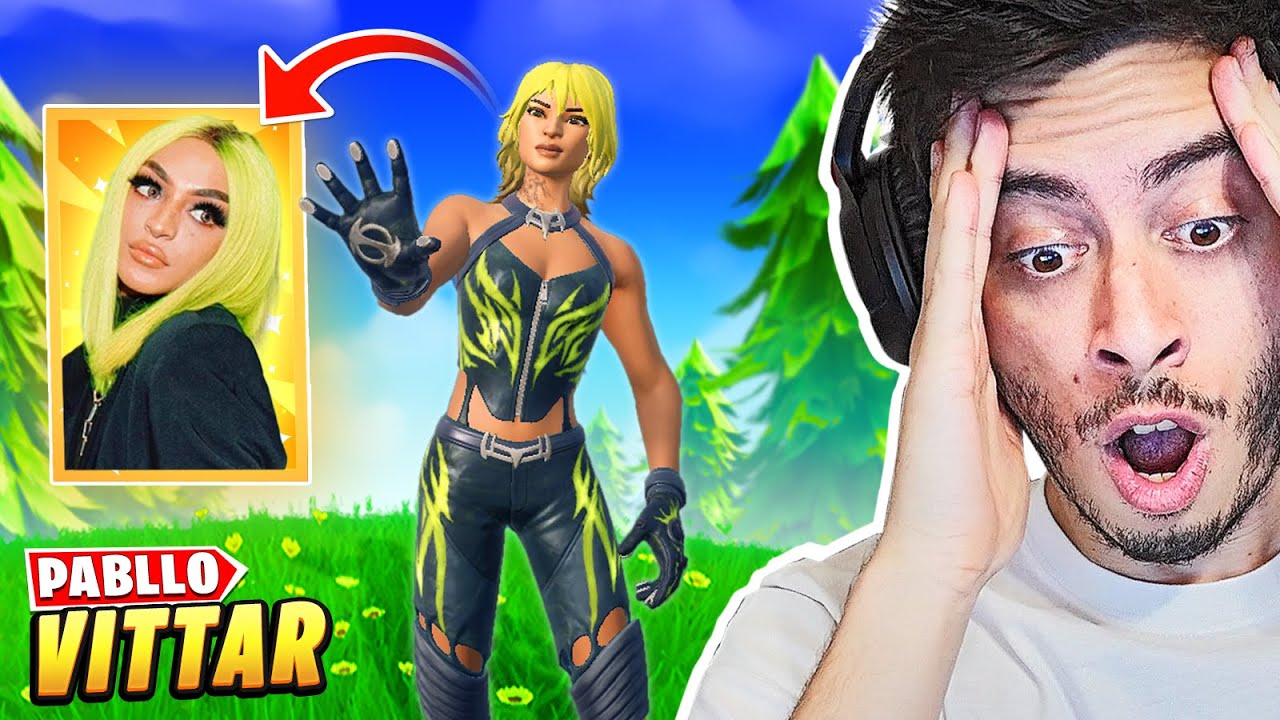 PABLLO VITTAR NO FORTNITE? - YouTube
