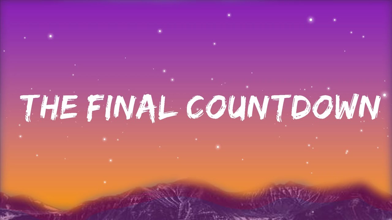 Europe - The Final Countdown (Lyrics) | Top Hit Music - YouTube