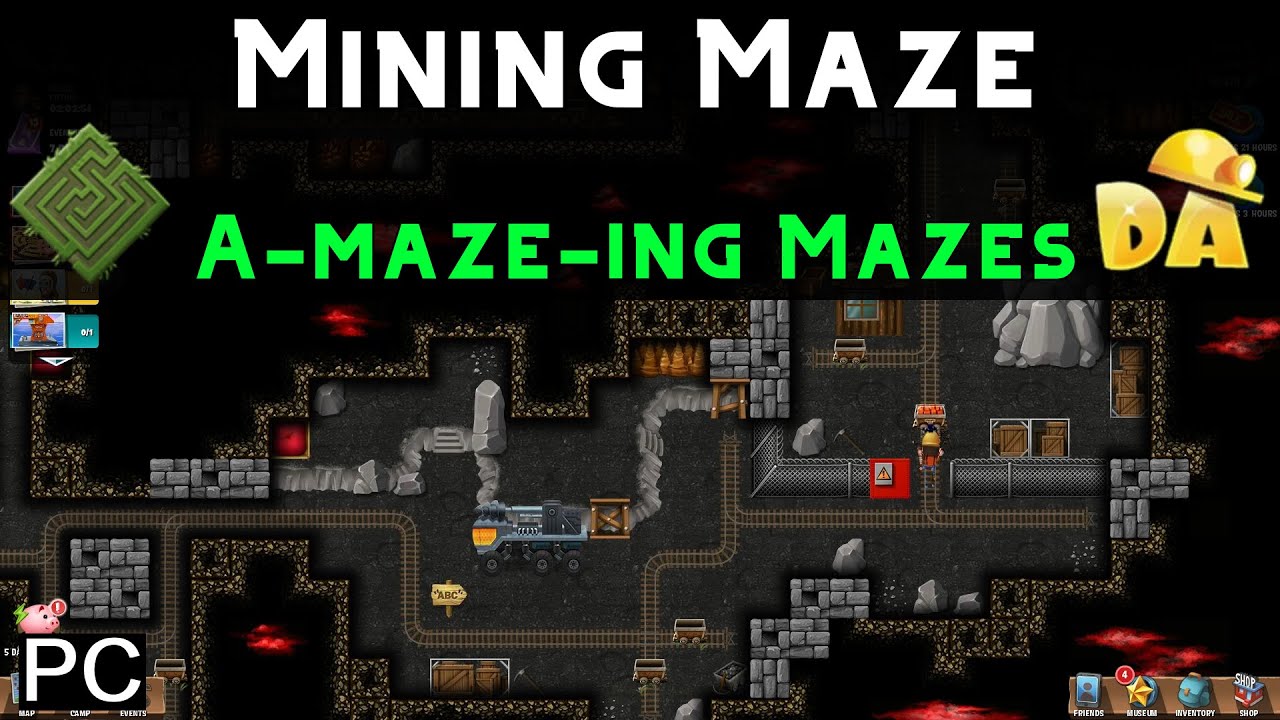 Mining Maze | A-Maze-Ing Mazes #6 (PC) | Diggy's Adventure - YouTube