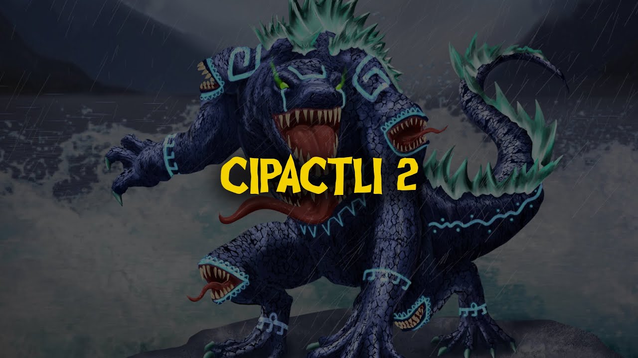 La leyenda de cipactli la bestia originaría Mexica. Pt 2 - YouTube